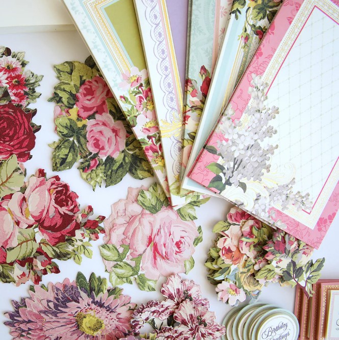 Anna Griffin Craft-Folded Flower Birthday Card Kit - La Petite Maison ...