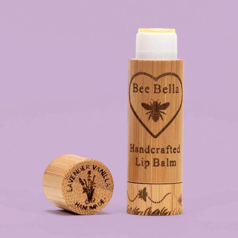 Bee Bella Lavender Lip Balm - La Petite Maison Blanche - Sequim